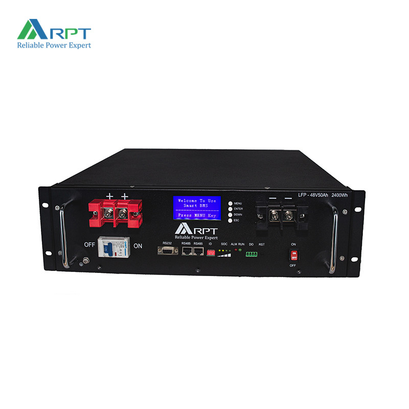 20Ah 50Ah 100Ah 48V Telecom Batteries RS232 Telecom Tower Battery